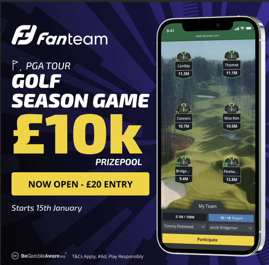 PGA Tour Golf Fantasy Season Game – Now Open